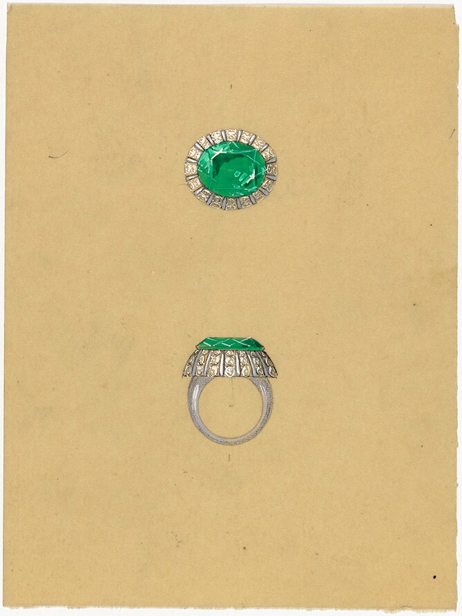 "Garden of Emeralds" Images | L'ÉCOLE School of Jewelry Arts